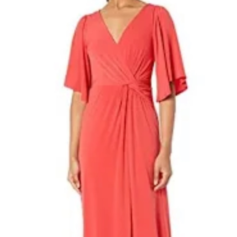 Halston Heritage Draped Jersey Gown - Gem